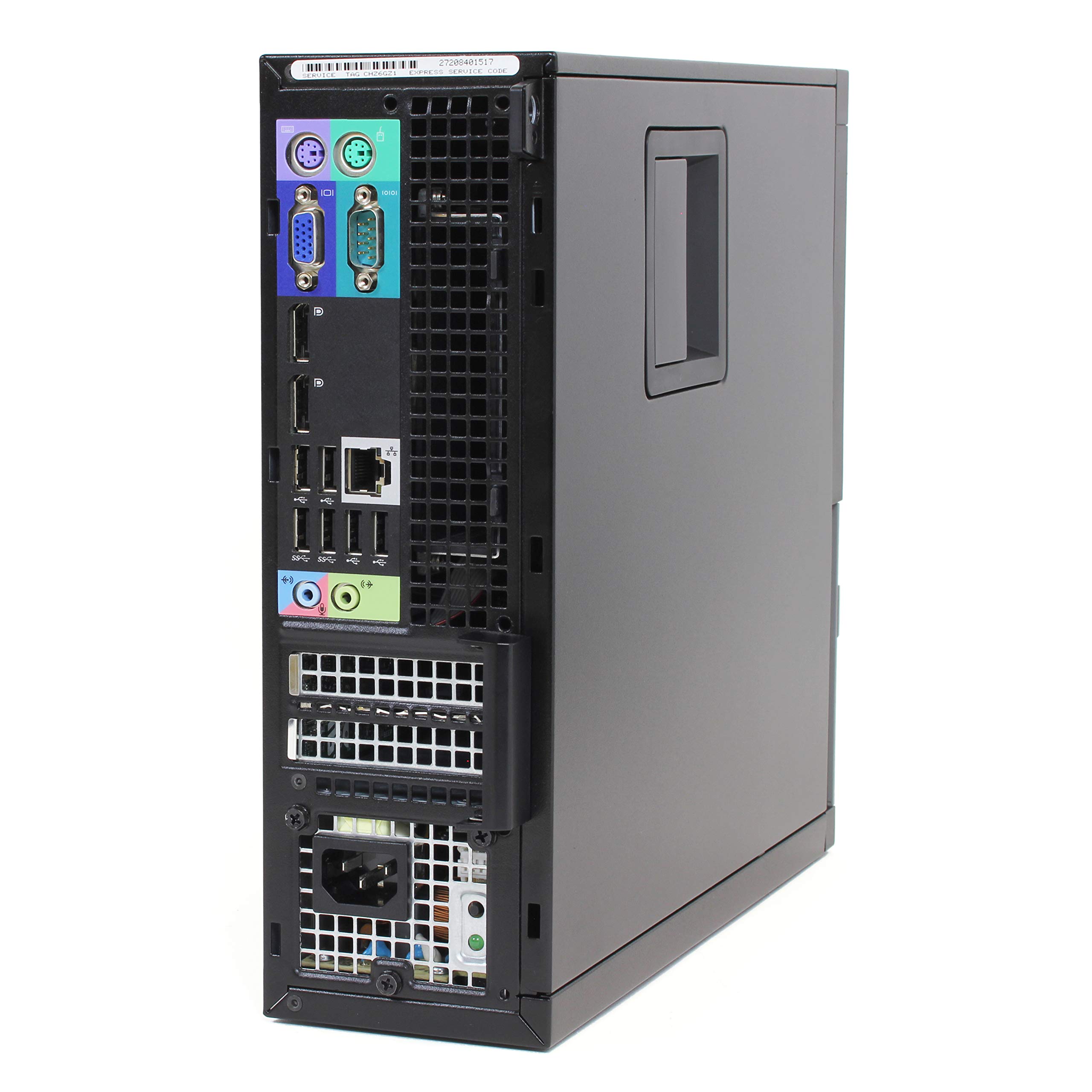 Dell Optiplex 7010 Small Form Desktop, Intel Quad Core i7 3770 3.4Ghz, 32GB RAM, 2TB Hard Drive, DVD-RW, Windows 10 Pro (Renewed)