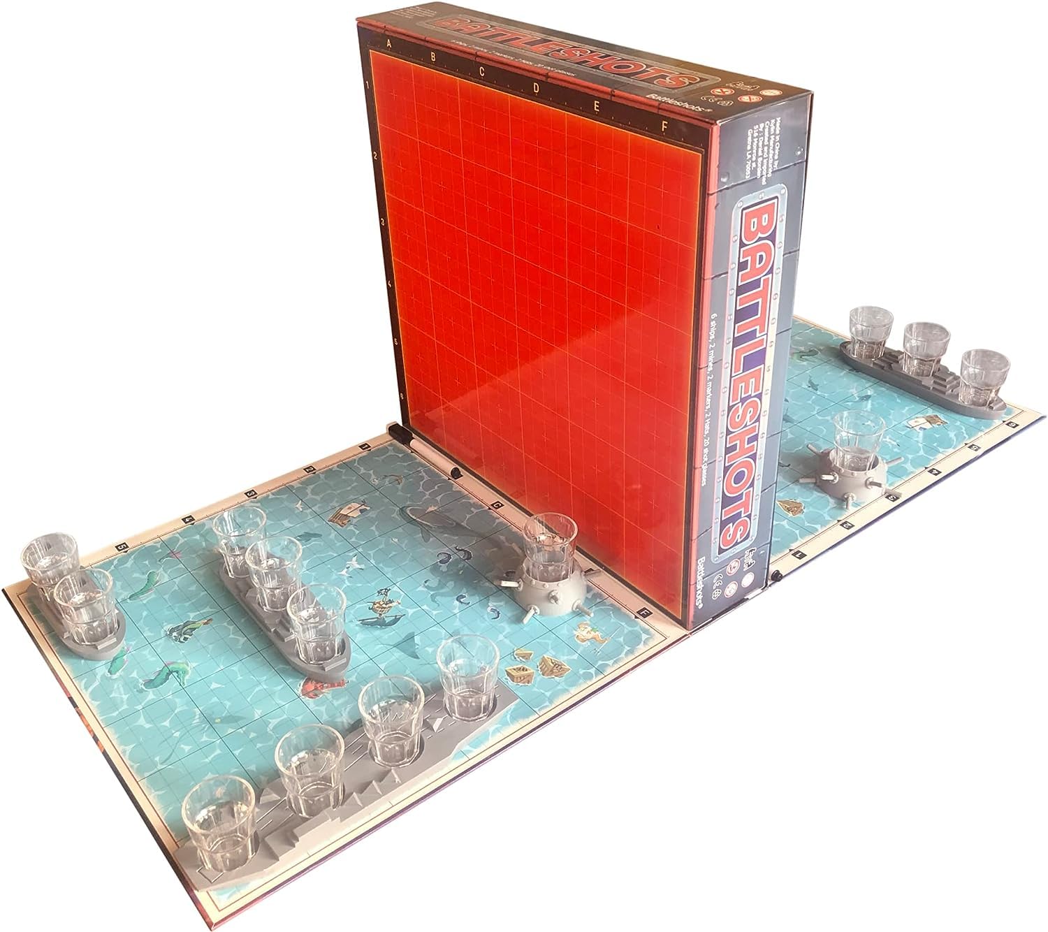 BattleShots - The Classic Adult Party Game (As seen on Jimmy Fallon) (Classic Edition)