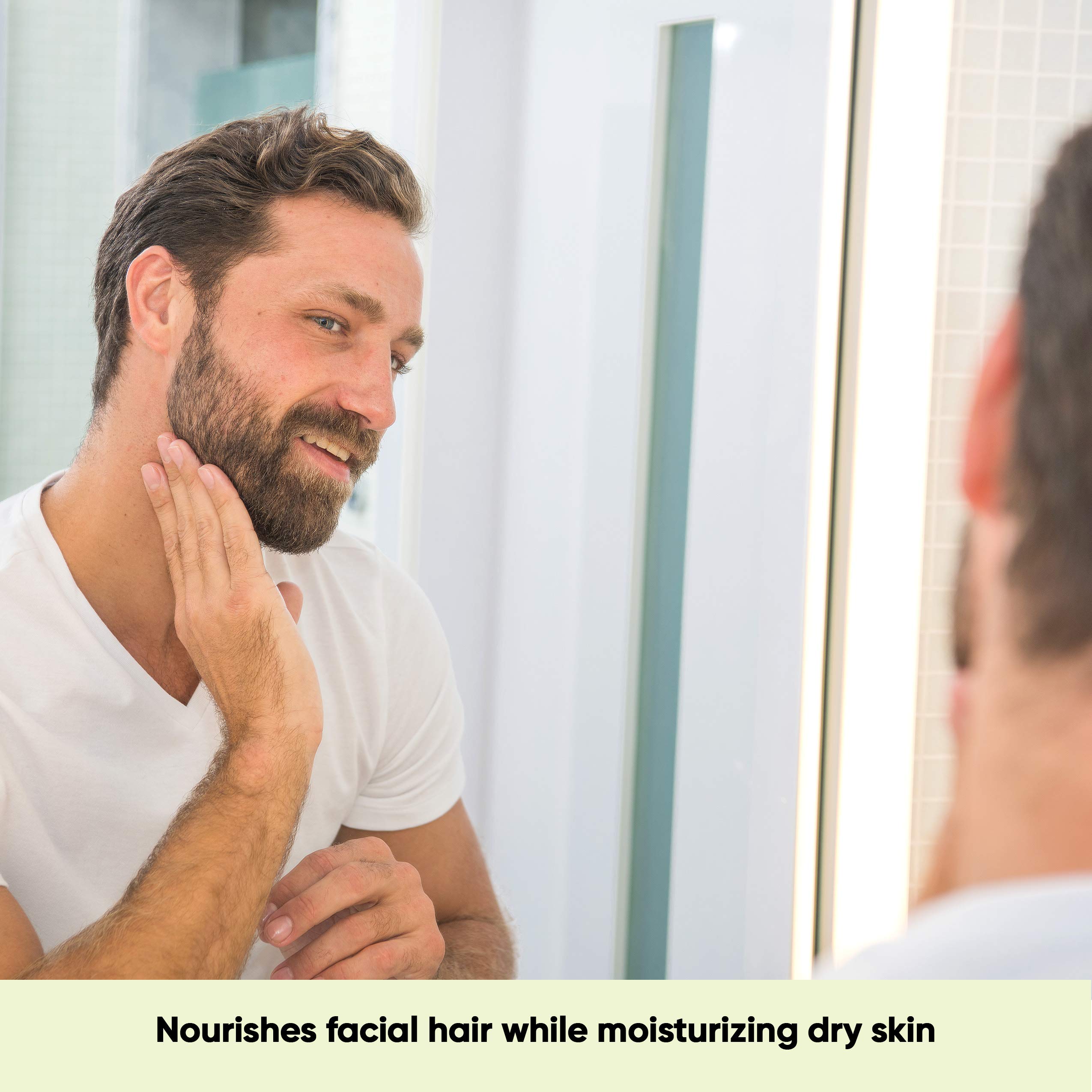 Sky Organics Men's Organic Softening Beard Oil for Face, USDA Certified Organic to Nourish, Condition & Soften, 2 fl. Oz