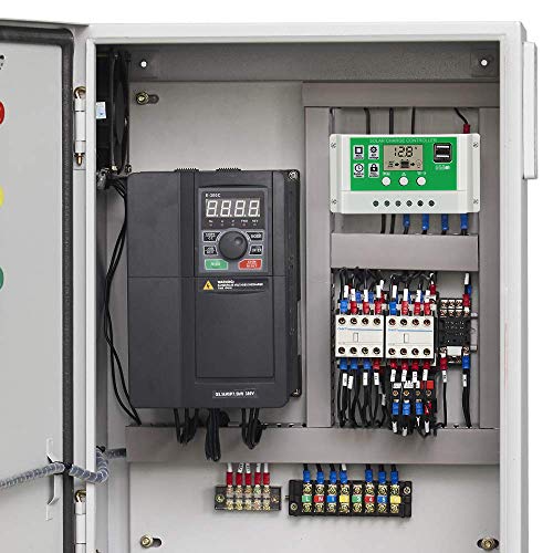 30A Solar Charge Controller 12V/24V Auto, Solar Panel Charge Controller 30Amp Solar Regulator Lithium Battery/Lead-Acid with Dual USB LCD, Adjustable Parameter Backlight LCD Display and Timer Setting