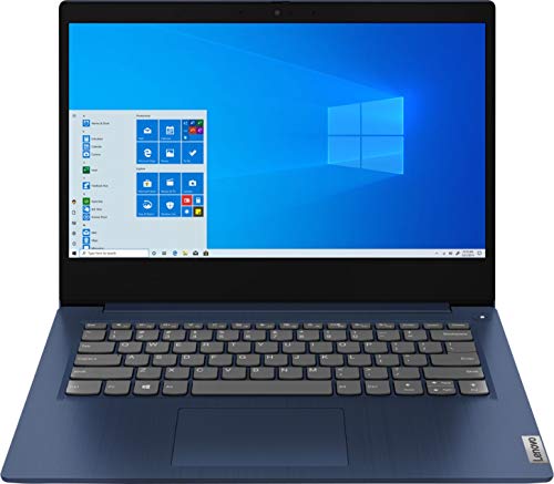 Lenovo 2020 Newest IdeaPad 3 Laptop, 14" Full HD Screen, AMD Ryzen 3 3250U Processor, Webcam, HDMI, Wi-Fi, Bluetooth, Online Class, Windows 10 Home, KKE Bundle, Blue (8GB RAM | 1TB HDD)