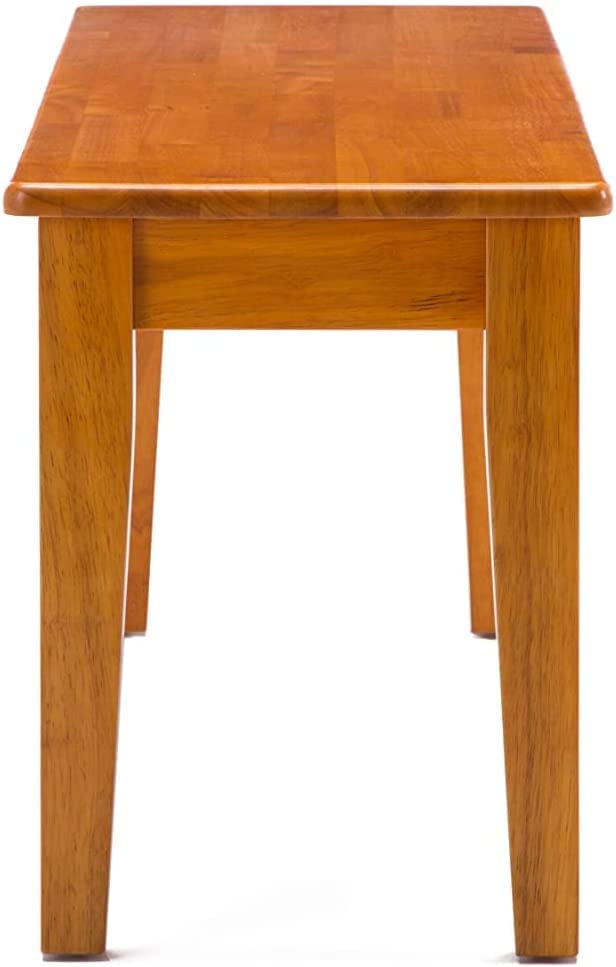 BOWERY HILL Wood Dining Bench in Oak