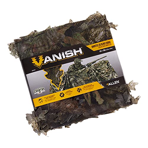 Allen Company 3D Leafy Omnitex Hunting Blind Making Material - (12 feet x 56 inches) - Mossy Oak Break-Up Country, One Size (25327)