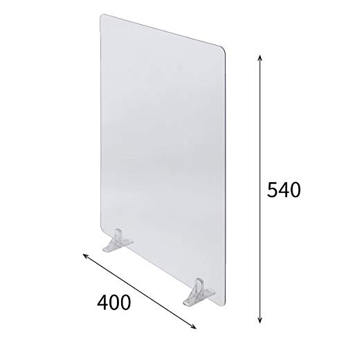 Takara Sangyo TTM-07 Tabletop Partition, Droplet Infection Prevention, Transparent (Polycarbonate)