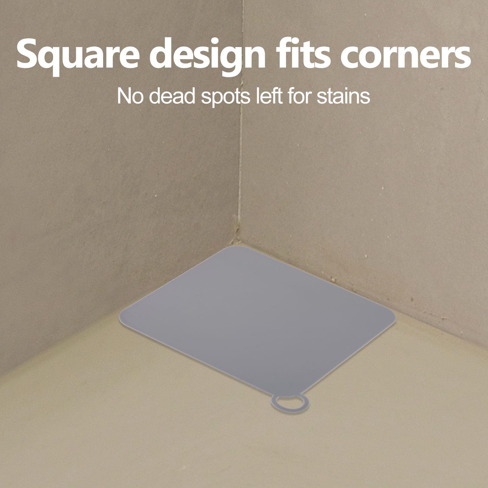 4PCS Shower Drain Cover 5.9 Inch Silicone Floor Drain Cover Silicone Floor Drain Anti-Odor Mat, Bathtub Drain Cover Silicone Kitchen Bathroom Bath Tub for Bathtub Kitchen Laundry Sink Accessories
