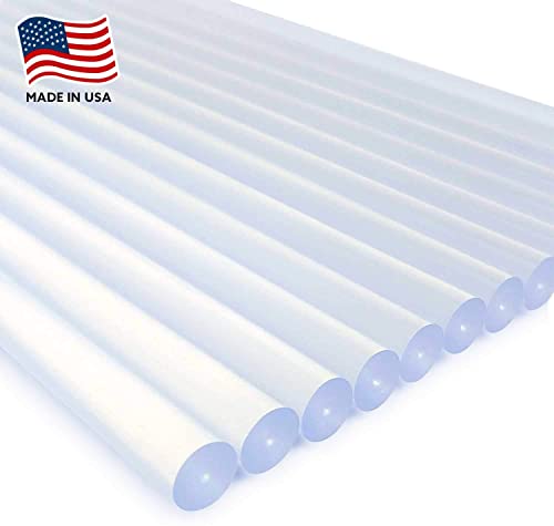 AdTech 220-145-5 4" Full Size Hot Glue Sticks, 4 inch, Clear