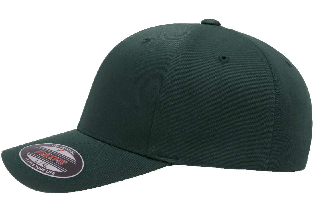 2003 2004 Ford SVT Cobra Mustang Hardtop Classic Outline Design Flexfit 6277 Athletic Baseball Fitted Hat Cap Forest L/XL