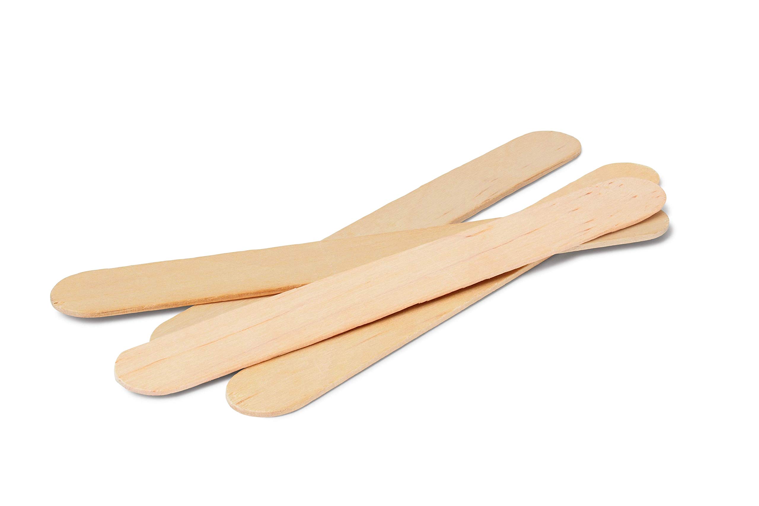 Spa Stix 200 Large Wax Waxing Wooden Body Hair Removal Sticks Applicator Spatula. Pack of 200