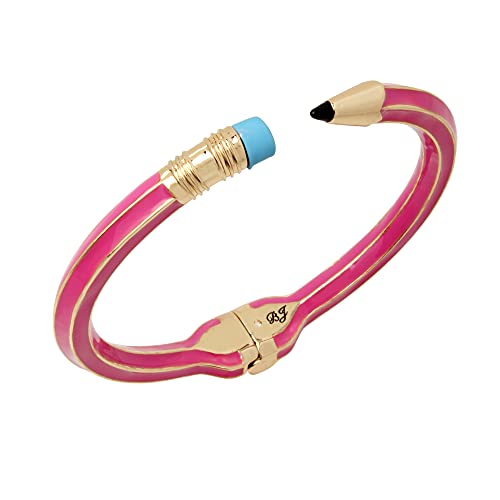 Betsey Johnson Pencil Hinged Bangle