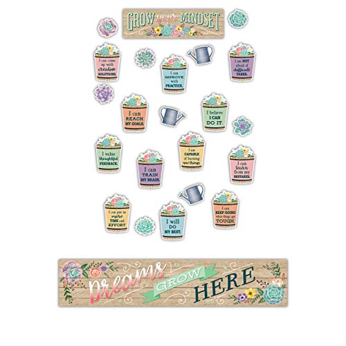 Teacher Created Resources Rustic Bloom Classroom Kit (32404)