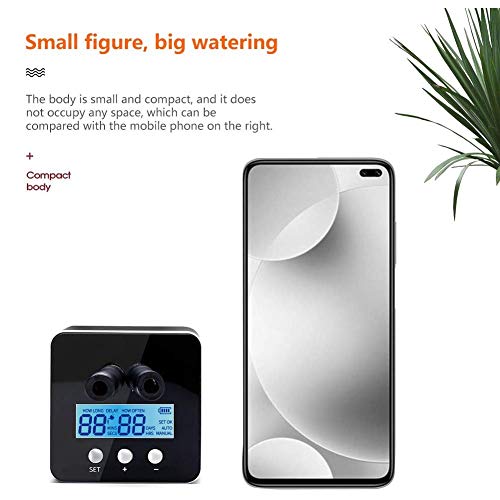 Reptile Humidifier, Reptile Fogger for Terrariums, High-Density Fog Automatic Misting Rainforest Sprayer System with Adjustable Spray Nozzles, Ideal for Paludarium/Vivarium/Reptiles/Amphibians/Herps