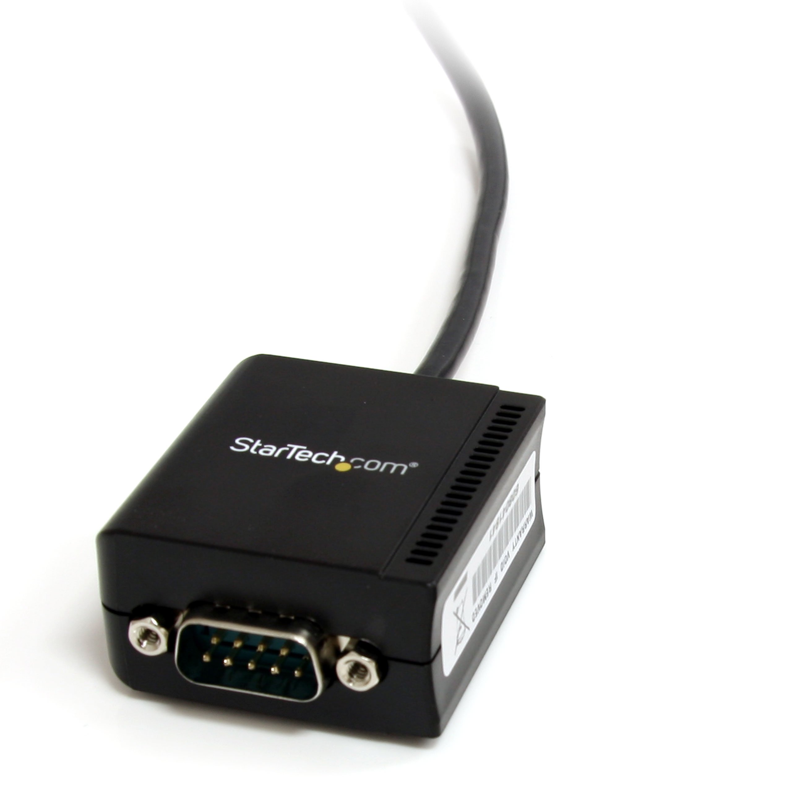 StarTech.com USB 3.0 to Gigabit Ethernet Adapter - 10/100/1000 NIC Network Adapter & StarTech.com USB to Serial Adapter - 1 Port - FTDI USB UART Chip - DB9 (9-pin) - USB to RS232 Adapter,Black