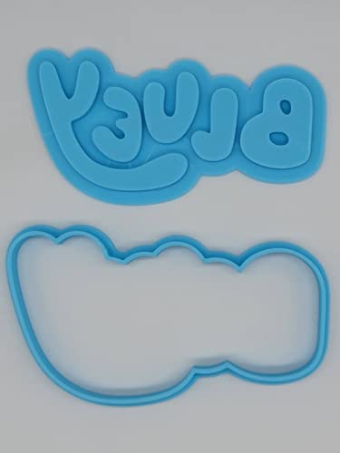 3D Printed Bluey & Bingo Cookie Cutters & Stamps