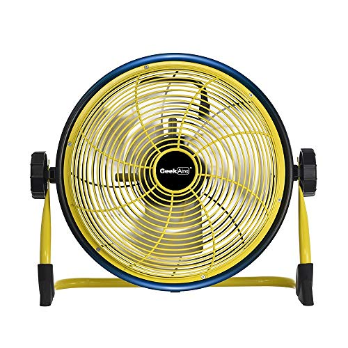 Geek Aire CF1 Outdoor Fan 12 Inch Cordless Variable Speed Rechargeable (2 Pack)