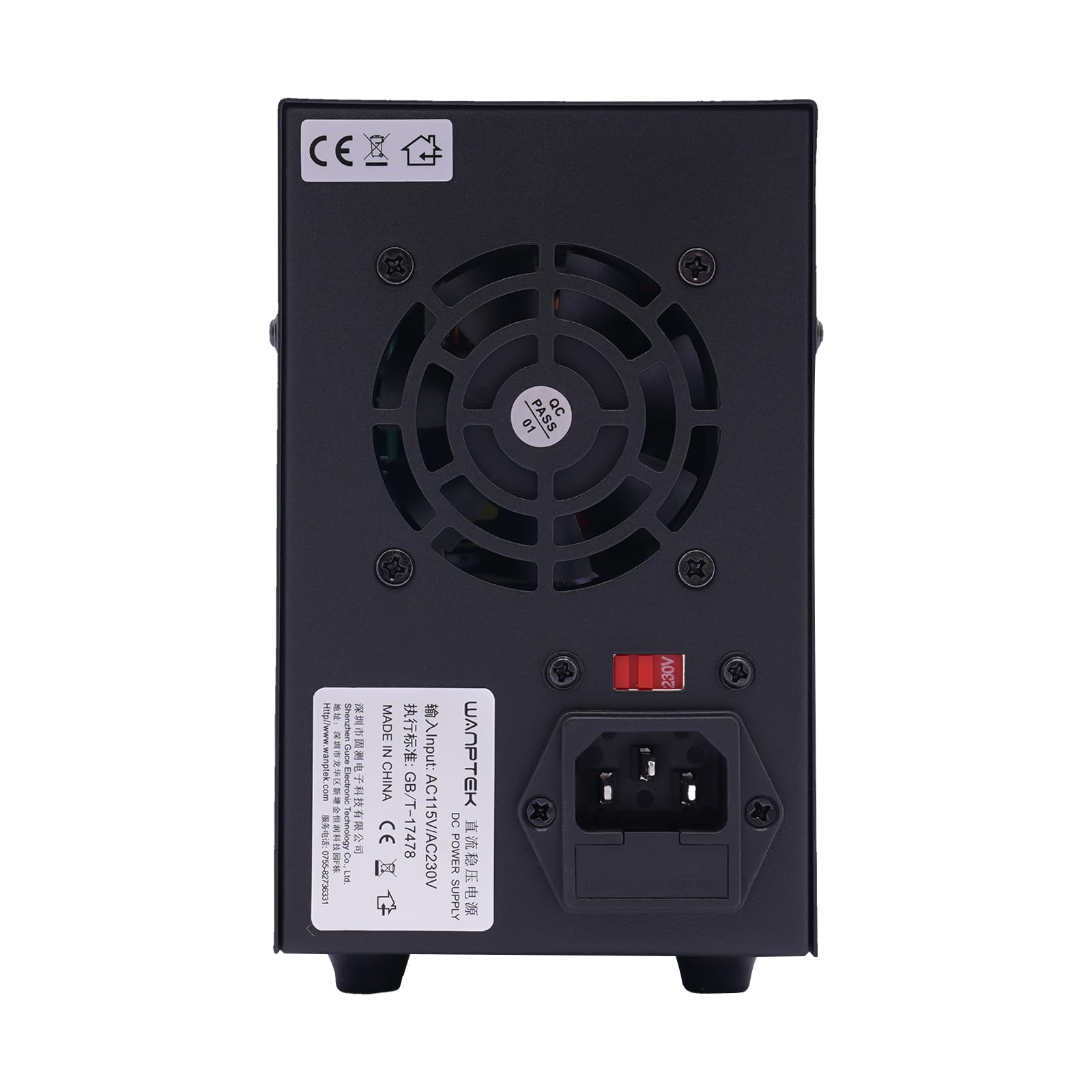 Adjustable Switch DC Adjustable Power Supply 4-Digital LED Display AC110V for Lab, Automobile Battery Charger, DIY Tool, Repair, Research (DPS3010U)