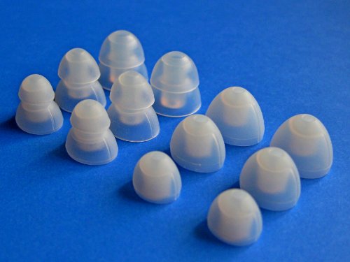 Comfortable (CL) Oval Fit Set Compatible with Klipsch In Ear Earphones - Replacement Ear Adapters Eartips Earbuds Eargels