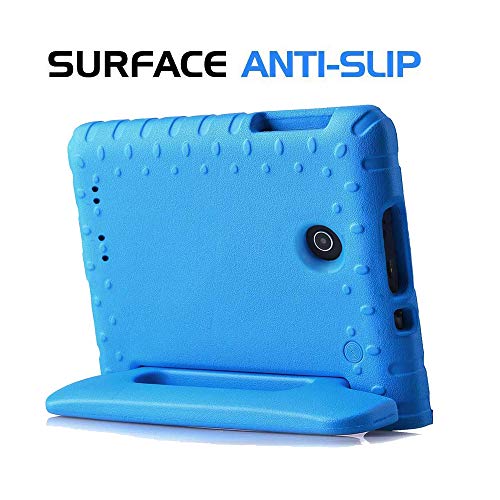 BMOUO Kids Case for Alcatel Joy Tab 8 2019/T-Mobile 3T 8 Tablet 2018/A30 Tablet 8 2017, Lightweight Kid-Proof Handle Stand Case for Alcatel Joy Tab 2019/Alcatel 3T 8 2018 / A30 8 inch 2017 - Blue
