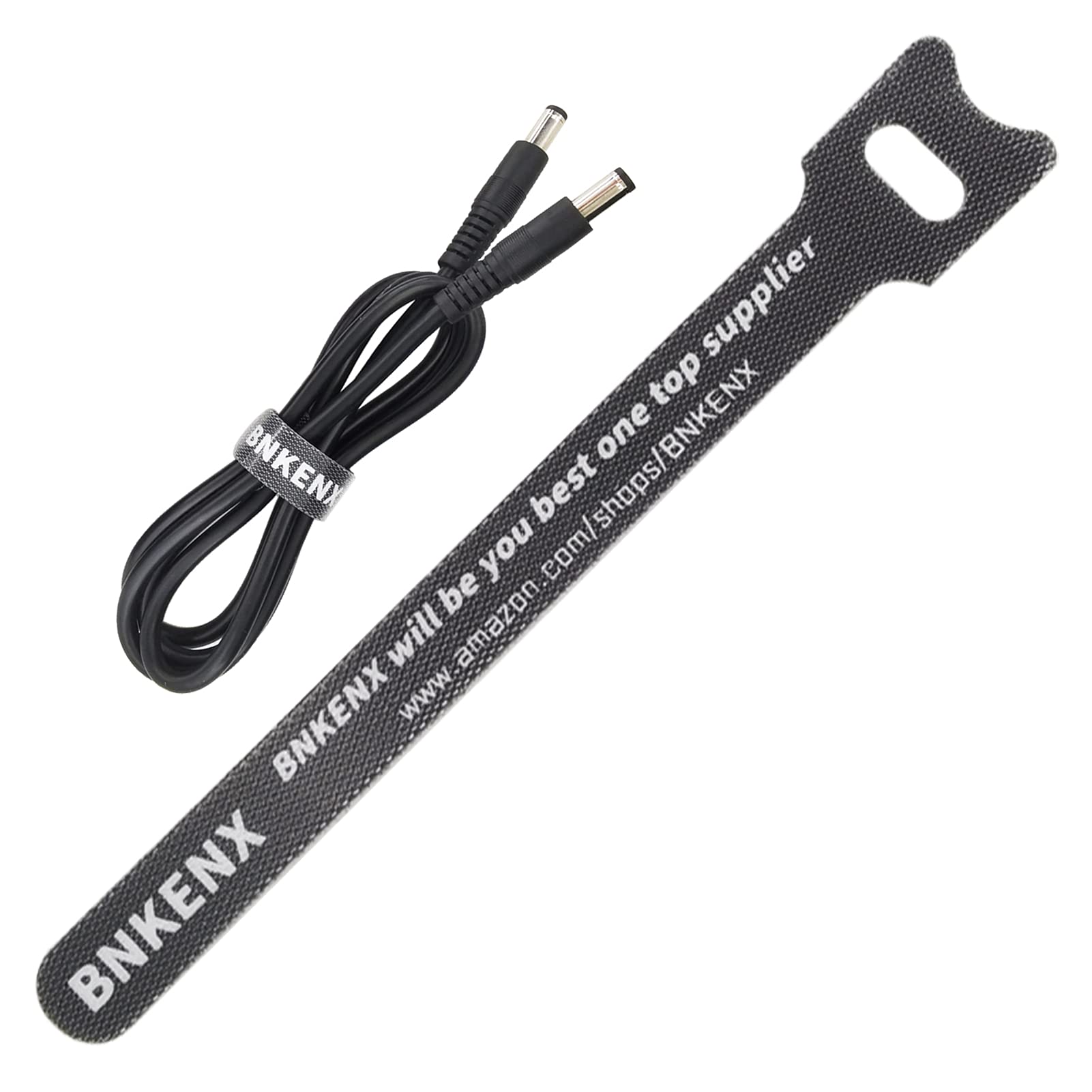 BNKENX 2PCS Male to Male 5.52.5MM Plug DC Power Adapter Cable DC Extension Cable 5.5 x 2.5mm Male Plug to 5.5 x 2.5mm Male Adapter Extension Cable 3.3FT/1M