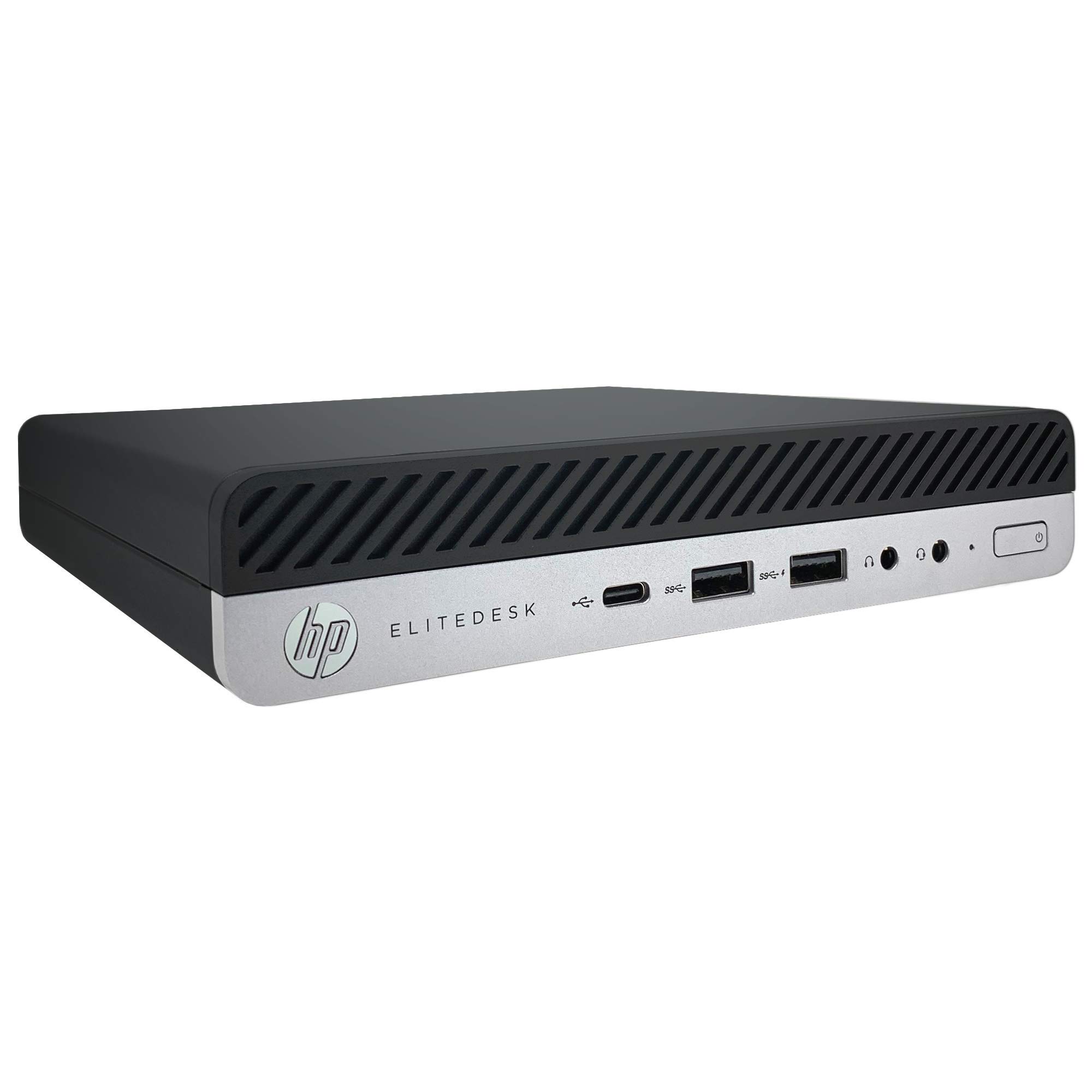 HP EliteDesk 800 G3 Mini Business Desktop PC Intel Quad-Core i7-6700T up to 3.6G, 32G DDR4,240G SSD,VGA,DP Port,Windows 10 Professional 64 Bit-Multi-Language-English/Spanish (Renewed)