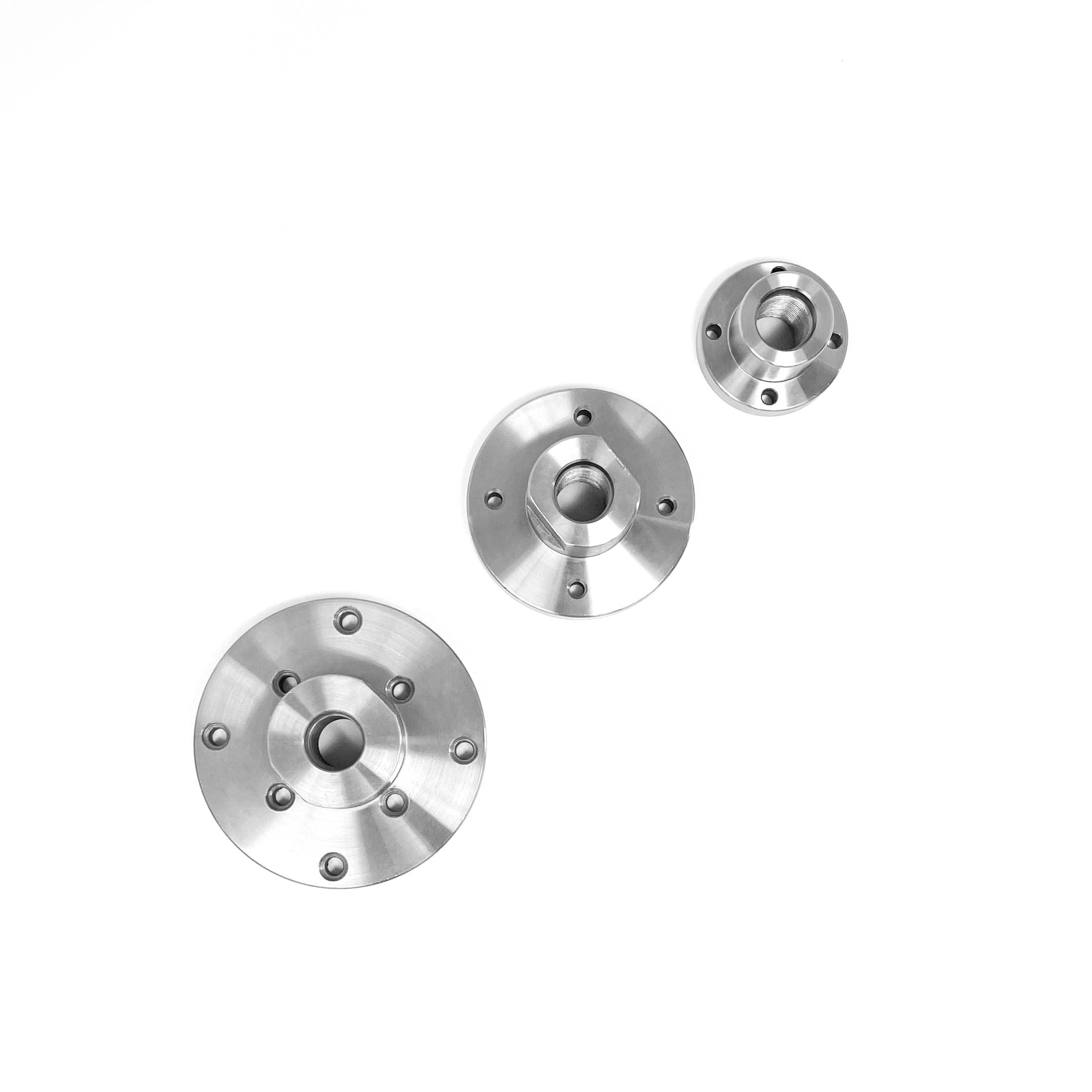2", 3" & 4" Steel Face Plate SET for Woodlathes to fit 3/4 x 16tpi Spindle