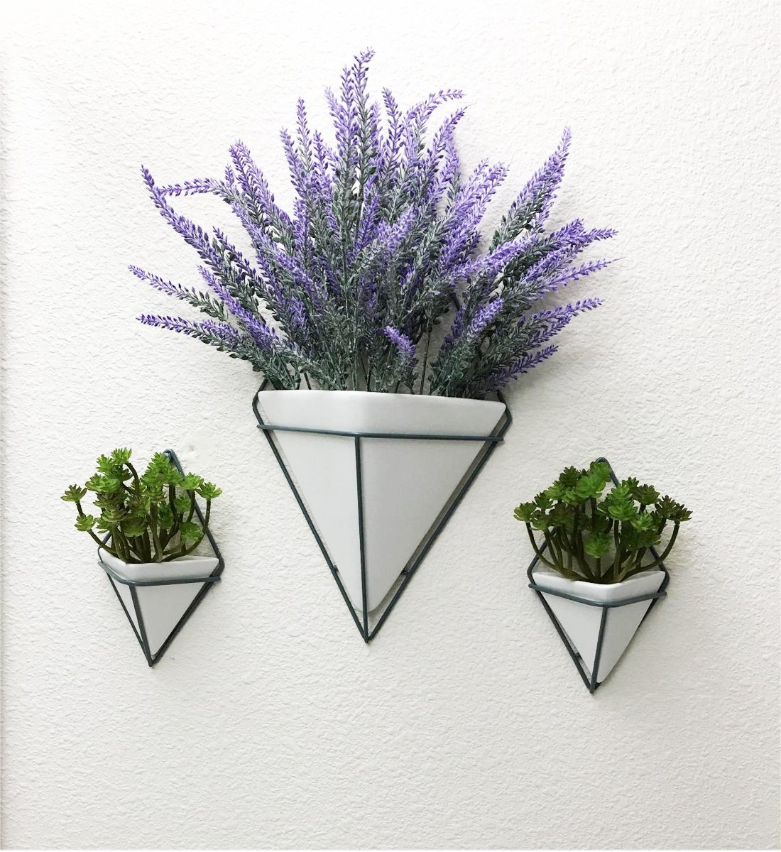 Artificial Lavender Bouquet Plastic Flocked Flowers Layout DIY Bridal Bouquet Home Garden Mall Christmas Holiday Decora-5PCS Purple