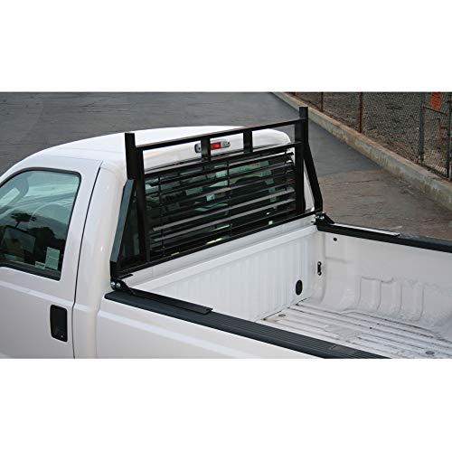ARIES 111001 Classic Heavy-Duty Black Steel Truck Headache Rack Cab Protector, Select Ford F-250, F-350, F-450 Super Duty