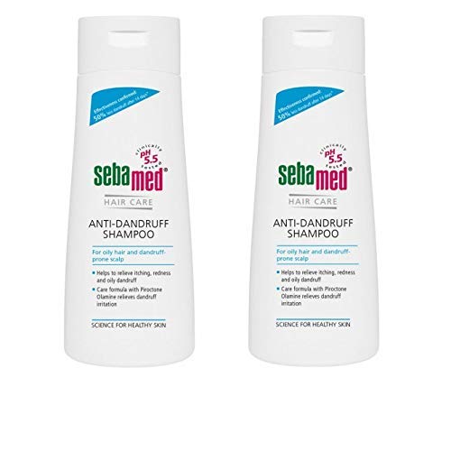 SEBAMED Scalp Balancing Shampoo Hair Care for Oily Dandruff Prone Scalp (200mL) Pack of 2