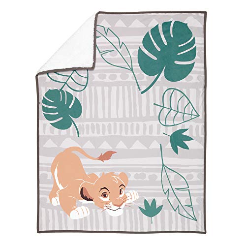 Lambs & Ivy Disney Baby The Lion King Picture Perfect Sherpa Baby Blanket