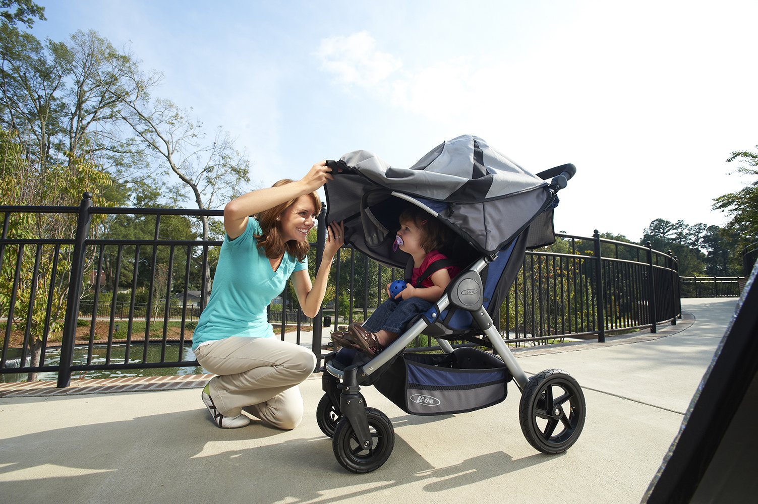 BOB Gear Sun Shield for Motion Strollers, Grey