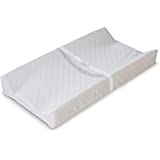 Cozy Cheekz Heated Changing Table Pad (with Grey Trim Cover), White, 1 Count (Pack of 1)