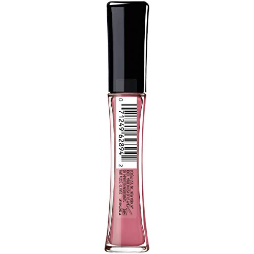 L’Oréal Paris Makeup Infallible 8 Hour Hydrating Lip Gloss, Nightfall Rose, 0.21 Fl Oz