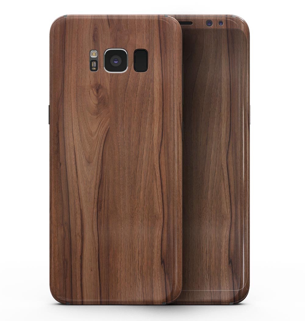 Design Skinz Design Skinz Smooth-Grained Wooden Plank Full-Body Wrap Decal Skin-Kit for The Galaxy S9 Plus