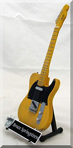 ARTSTUDIO35 Bruce SPINGSTEEN Miniature Guitar with Guitar Pick