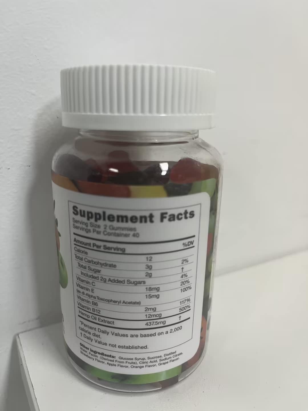 3 Packs Hemp Gummies for Adults