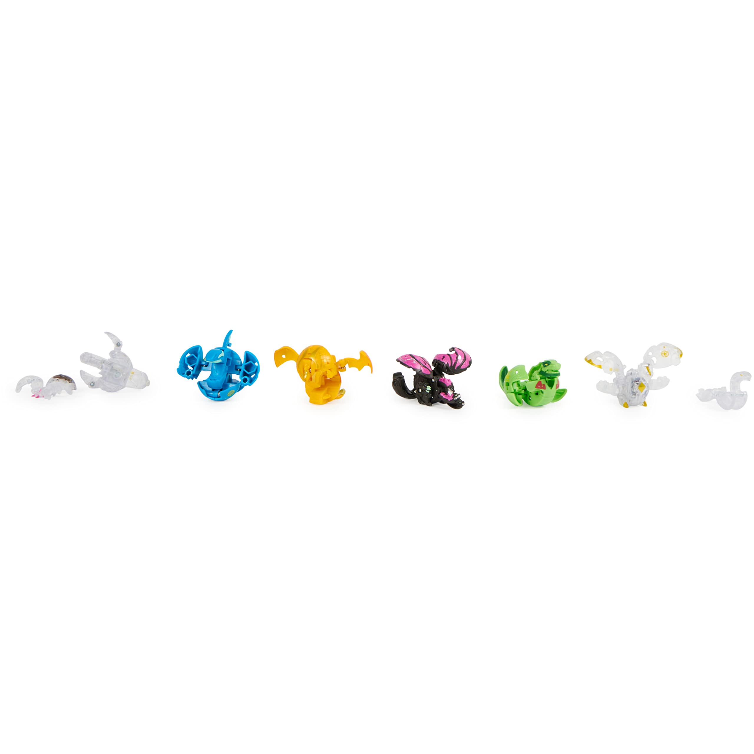 Bakugan Evolutions, Bakugan Genesis Collection Pack, 2 Light Up Bakugan Action Figures, 4 Exclusive Bakugan, 2 Nanogan, 8 Bakugan Cards and 4 BakuCores, Kids Toys for Boys Ages 6 and Up