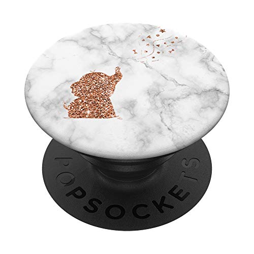 Baby Elephant Blush Confetti ~ Animal Design PopSockets PopGrip: Swappable Grip for Phones & Tablets