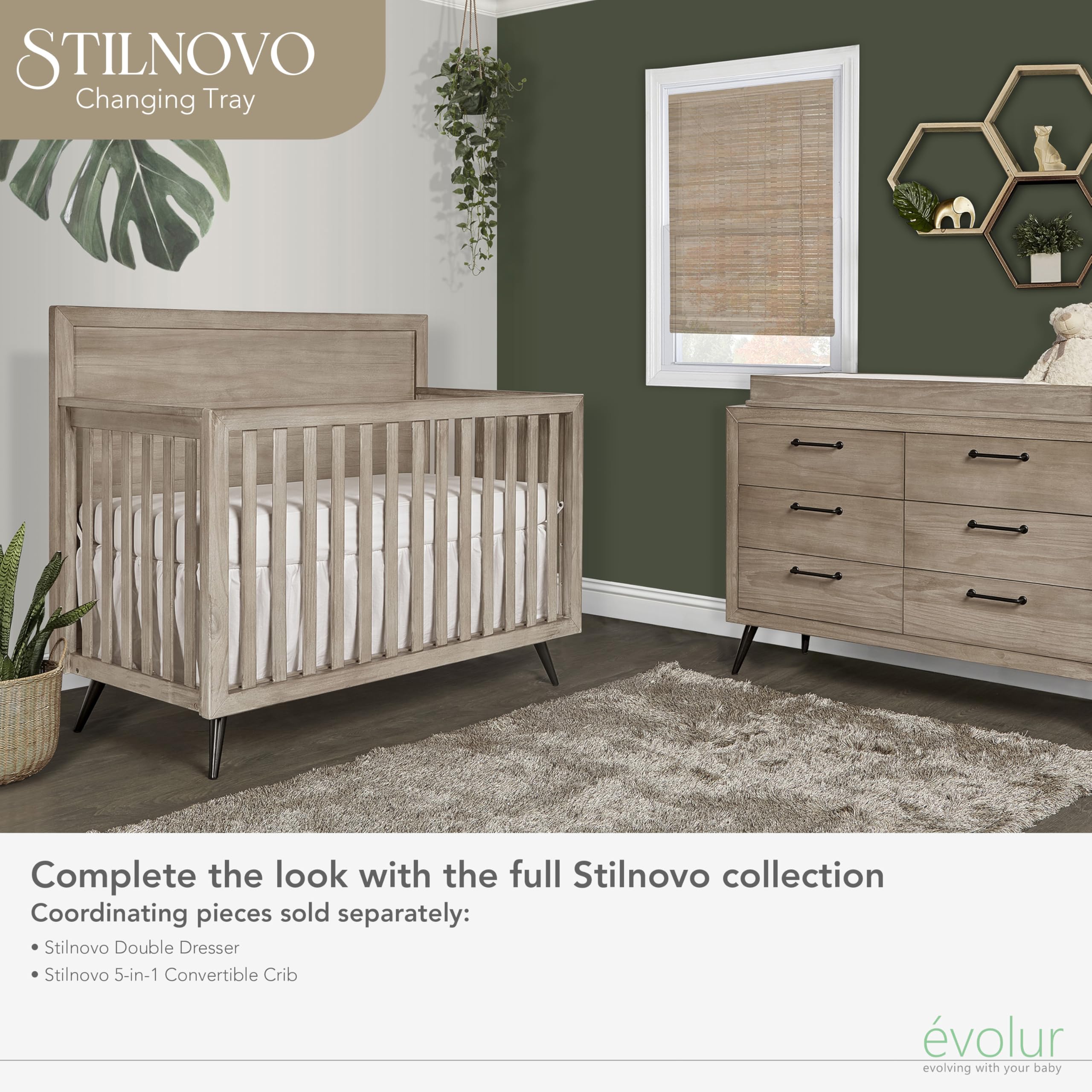 Evolur Stilnovo I Changing Tray I Full Assembly I Lasting Quality