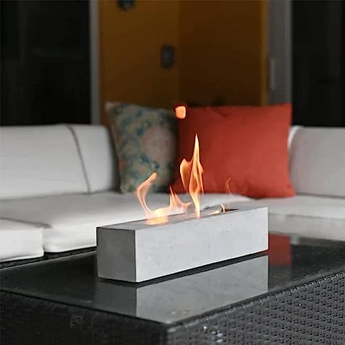 2 Pcs Ceramic Wool Wick Sponge to Extend Burn Time – Ceramic Wool for Tabletop Firepit - Ceramic Fiber Insulation for Bioethanol Fireplaces, Portable Tabletop Fire Pits - 24" x 12" x 1" (Thick)