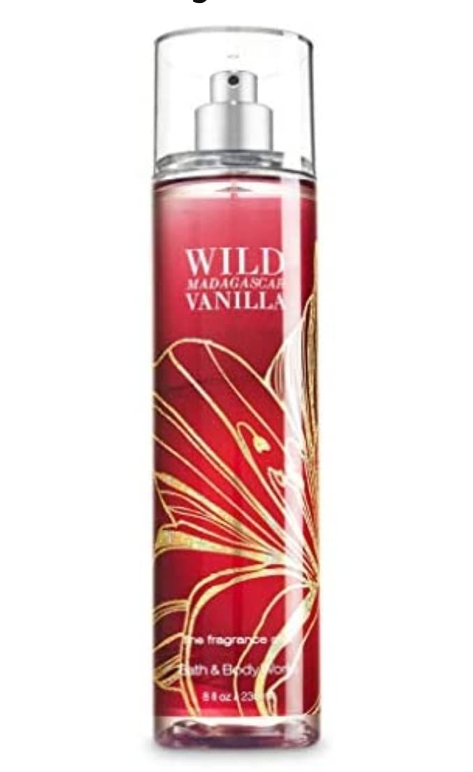 beautymisc & Body Works Wild Madagascar Vanilla Body Mist 8 Fl Oz.