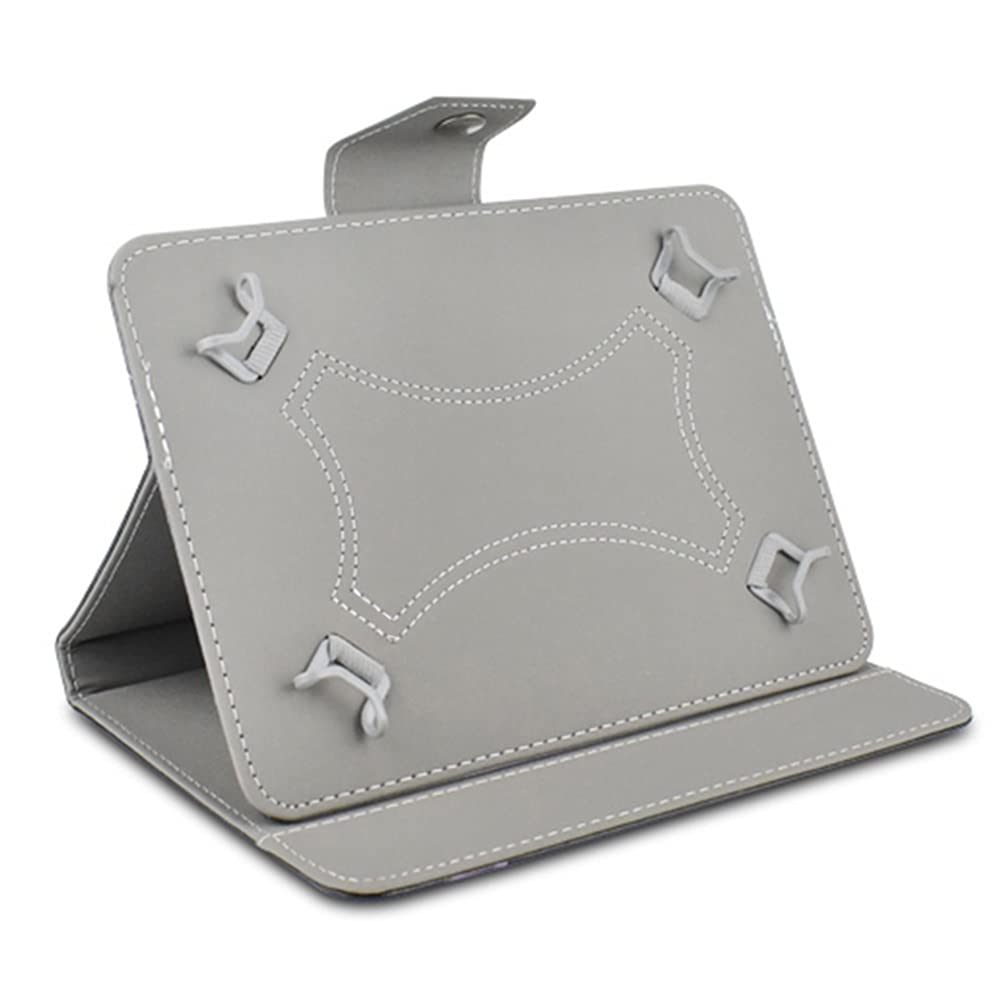 DETUOSI Universal 7.0 inch Tablet Case, 7 inch Tablet Cover, Travel Portable Protective Folio PU Leather Stand Shell Case【with 4 Fixed Rings】for All Kinds of 7.0-7.9 inch Android/iOS/Windows Tablet #2