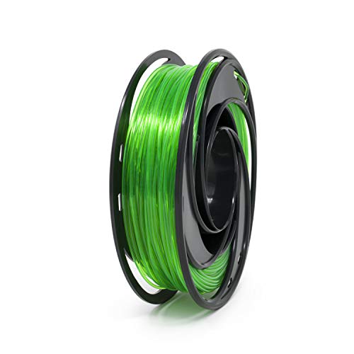 Gizmo Dorks PETG Filament for 3D Printers 2.85mm 200g, 4 Color Pack - Blue, Green, Transparent, Red