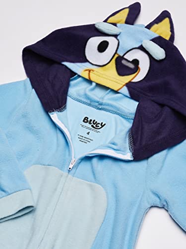 American Marketing Ent Bluey Ready for Adventure Boys Halloween Costume Pajamas Cosplay (4) Blue