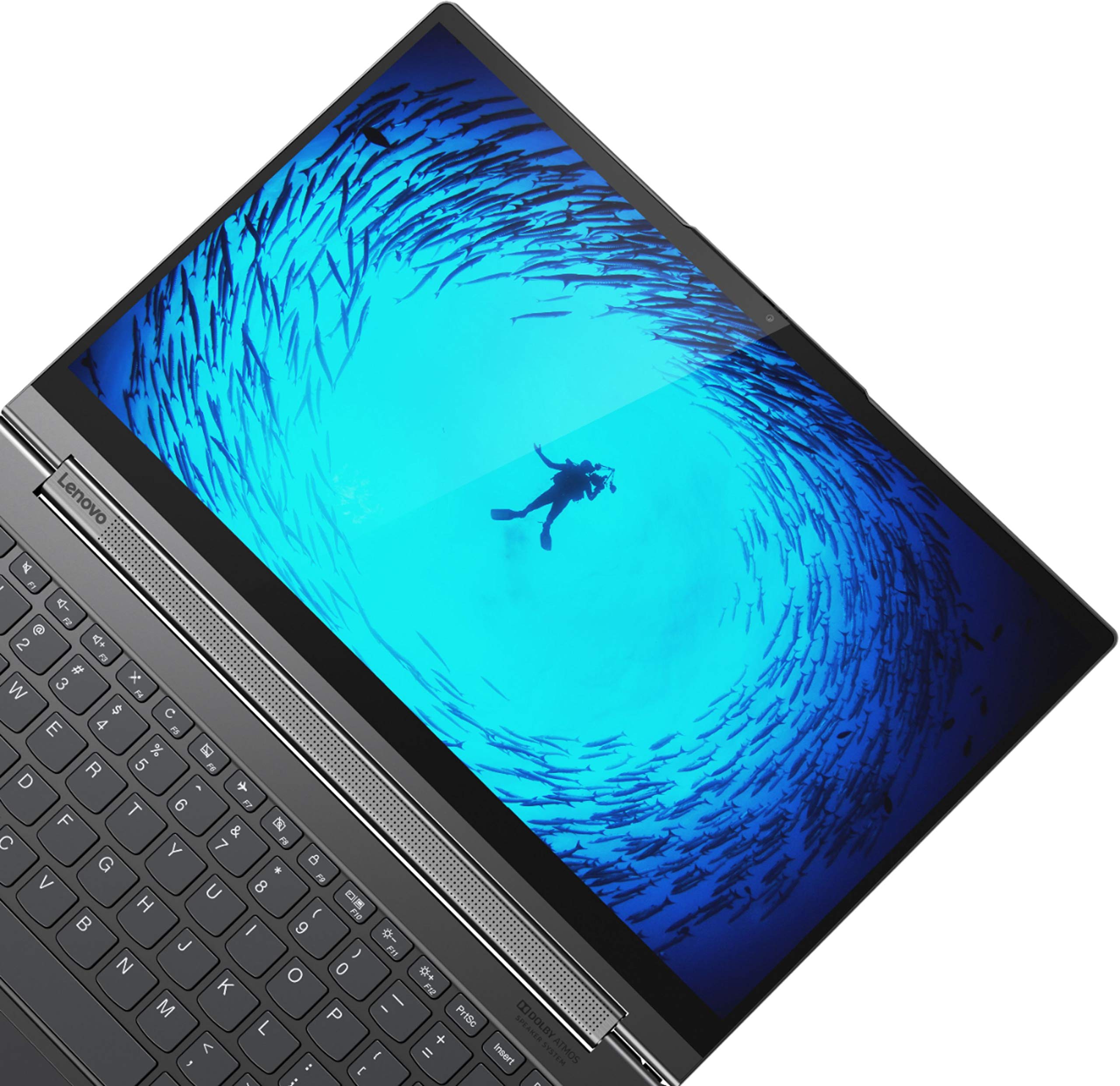 Lenovo Yoga C940 2-in-1 14" Ultra-Light Touch-Screen Laptop, FHD, Intel Core i7- 1065G7, 12GB RAM 512GB PCIe SSD, Fingerprint Reader, Backlit Keyboard, HD Webcam, Thunderbolt 3, Iron Gray, Windows 10