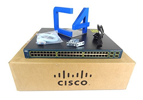 Cisco WS-C3560-48PS-S Catalyst C3560 48-Port PoE Network Switch (Renewed)