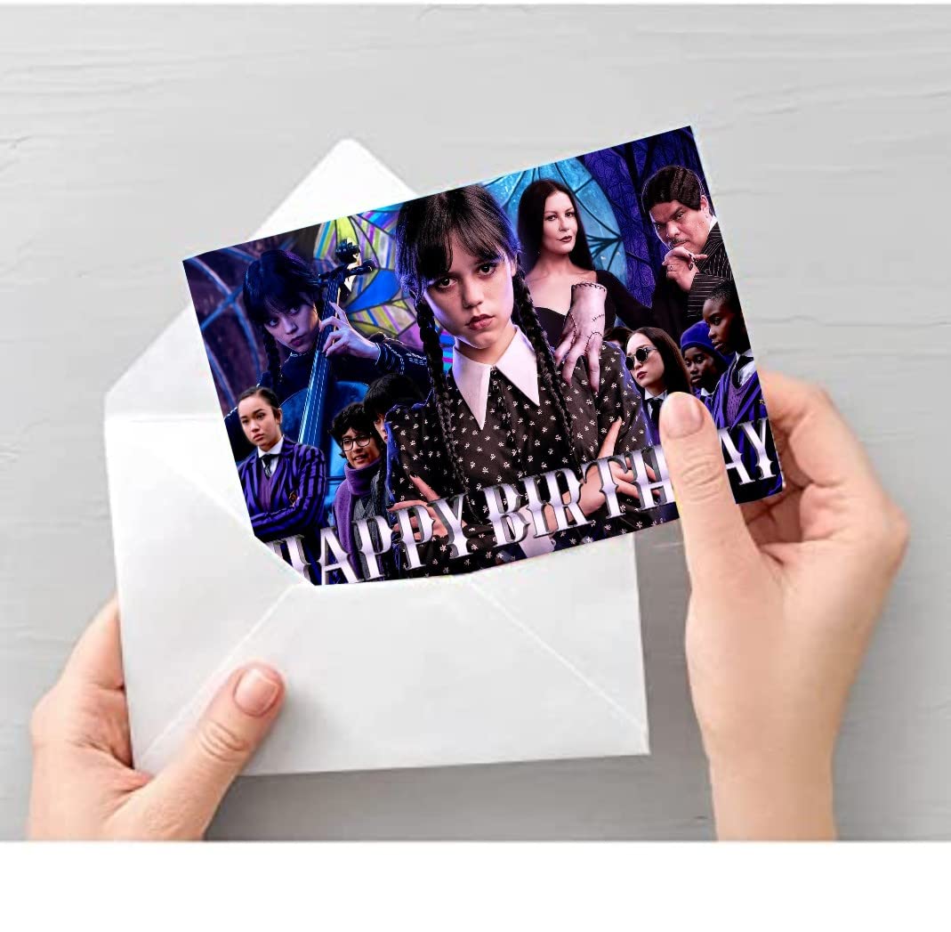 16Pcs Birthday Invitation Cards Gift Cards with Envelopes for Party Decorations Supplies Favors