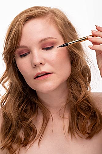 EPILYNX Vegan Gluten & Allergen Free Liquid Eyeliner Pencil | Long Lasting Waterproof Eyeliner with Precision Tip | 2ml | Blue By Dr. Liia