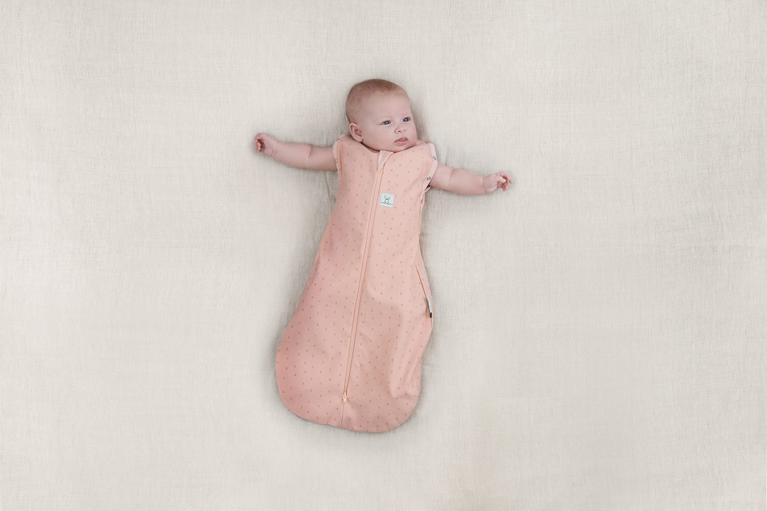 ergoPouch 0.2 TOG Cocoon Baby Sleep Sack 3-6 Months, Swaddle Sleeping Bag, Temperature Control Wearable Blanket (Berries)