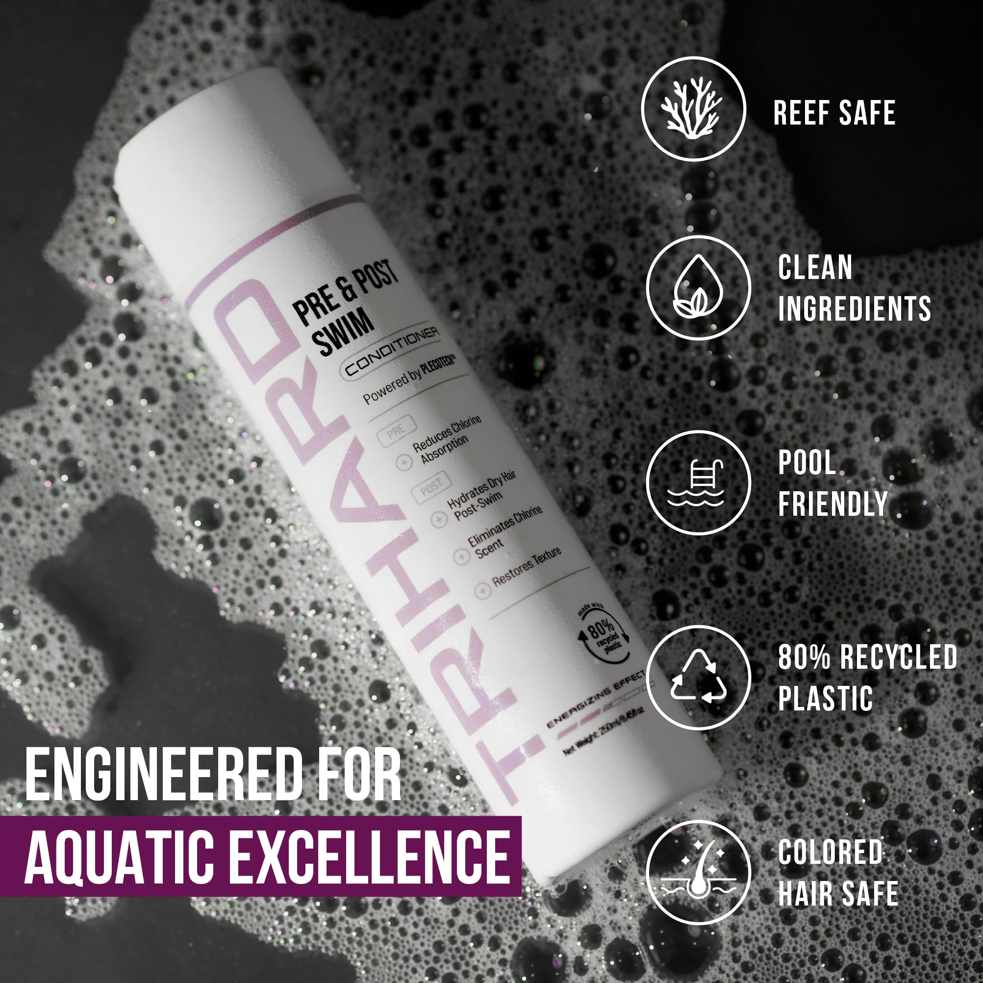 TRIHARD Premium Swim Conditioner | Pre & Post Chlorine Defense | Luxurious Hair Nourishment