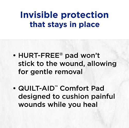Band-Aid Brand Tru-Stay Clear Spots Discreet First Aid and Wound Care for Minor Cuts and Scrapes, All One Size, 50 Count
