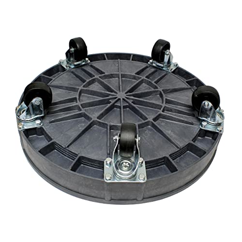 BISupply Plastic 30 55 Gal Drum Dolly Barrel Cart Barrel Dolly for 55 Gallon Drum Dolly 55 Gallon 30 Gallon Drum Dolly